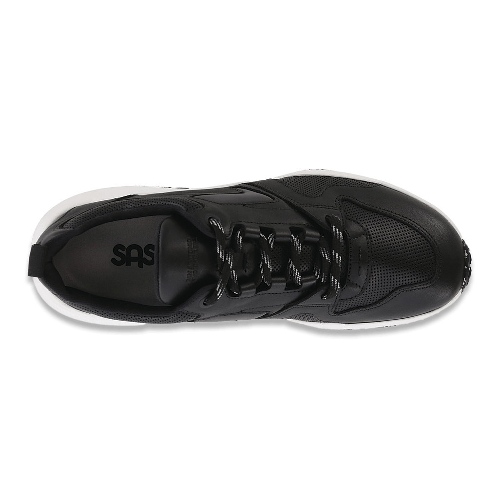 SAS Shoes Low Country-Y Black Perf: Comfort Men's Shoes